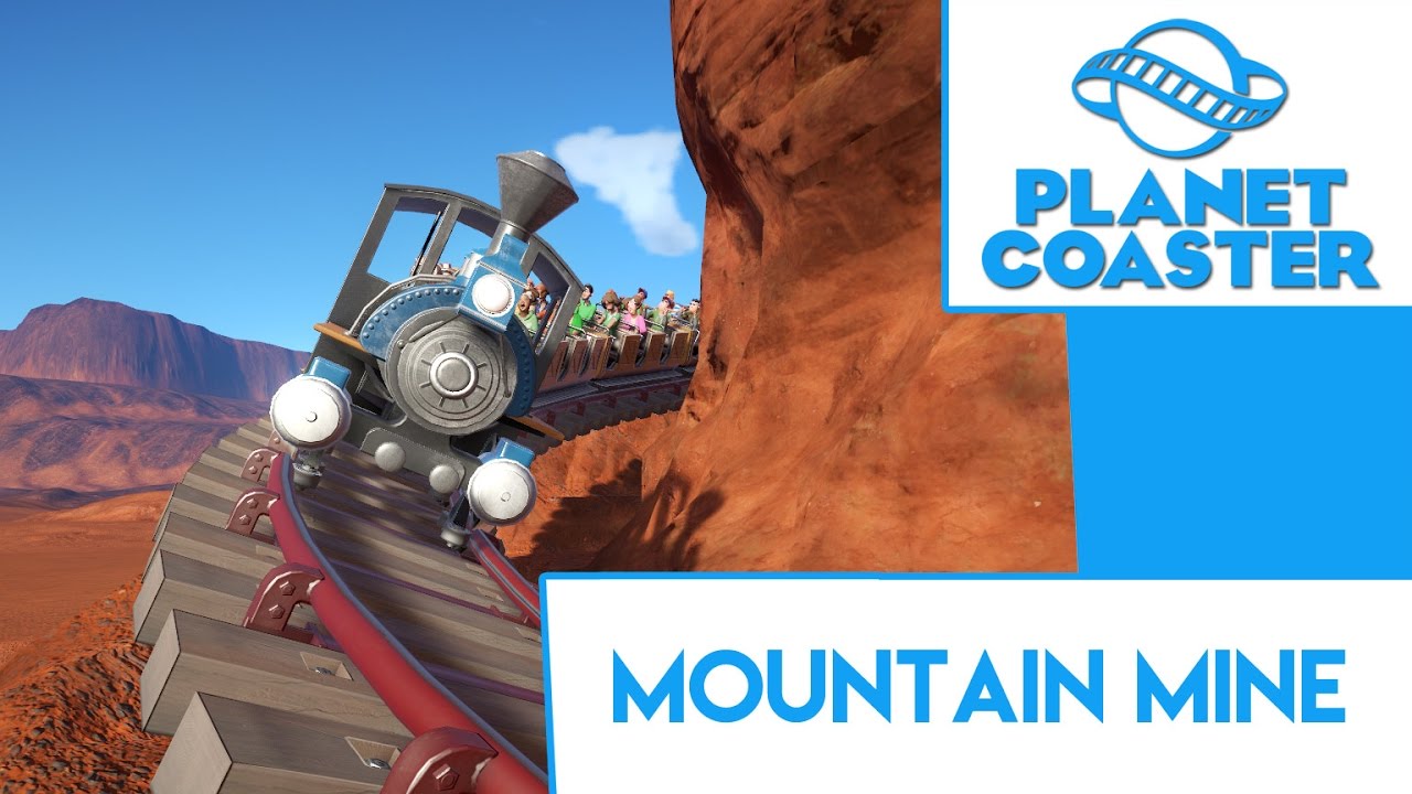Mountain Mine | Mine Train - Planet Coaster - YouTube