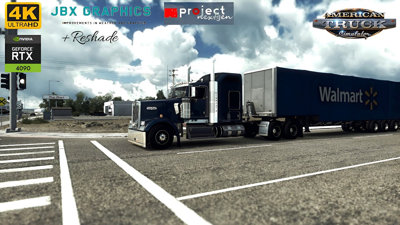 ATS Definitive Reshade Preset 2 JBX3+PNG Realistic Graphics gameplay ...