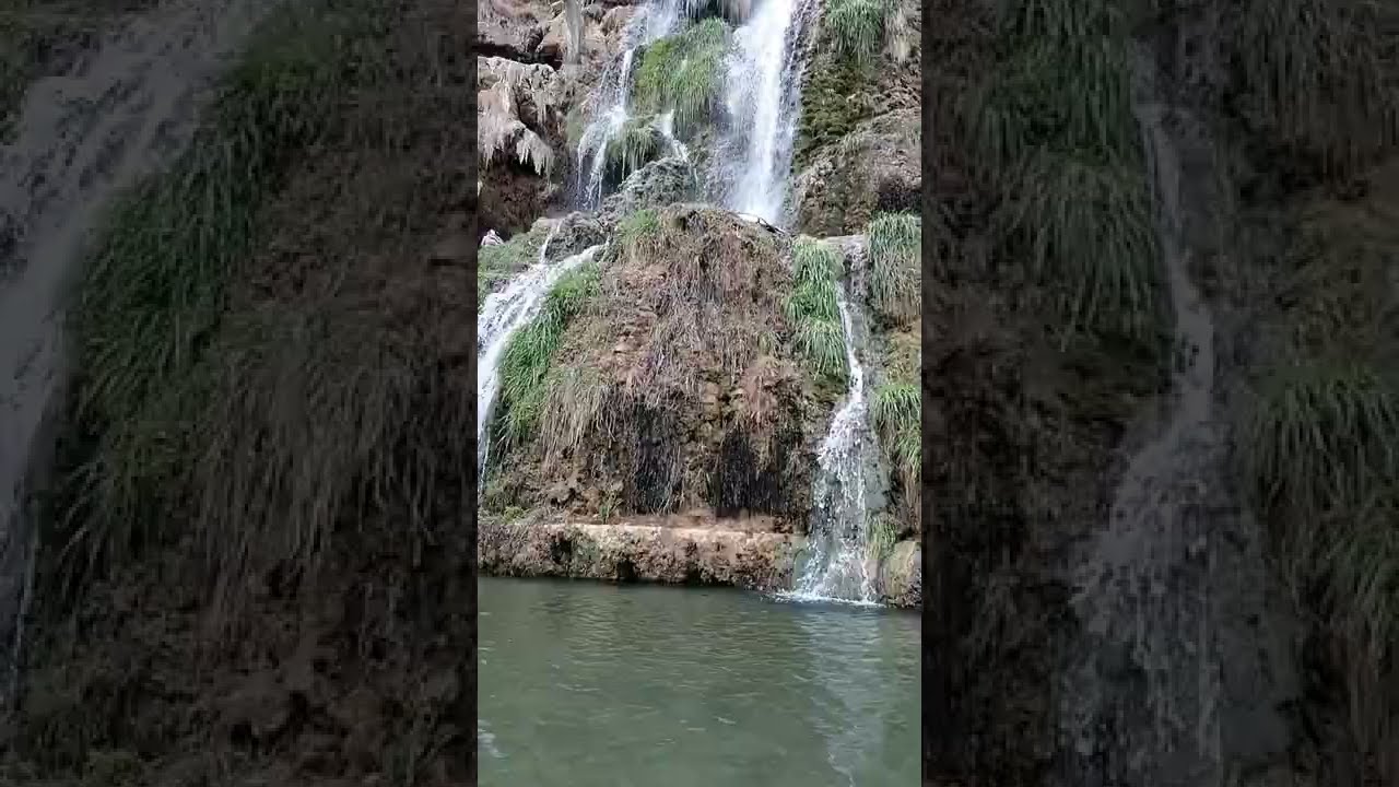 The fascinating and spectacular nature of Iran Kashan Niasar Falls ...