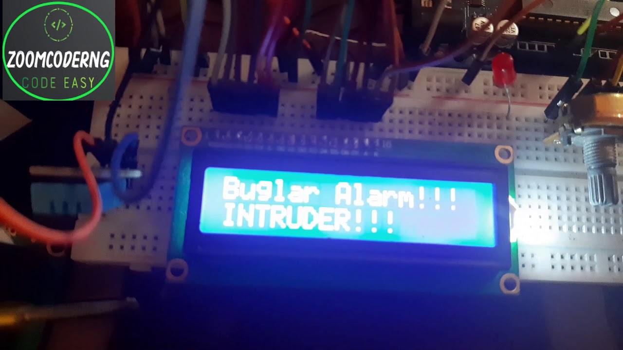Nice ARDUINO PROJECT (BURGLAR ALARM) - YouTube