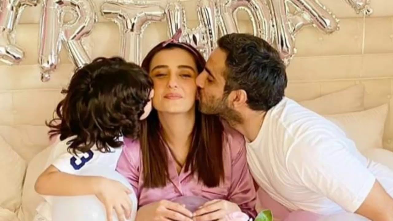 MOMAL SHAIKH CELEBRATES HER BDAY WITH HUBBY N BABAY🎂 - YouTube