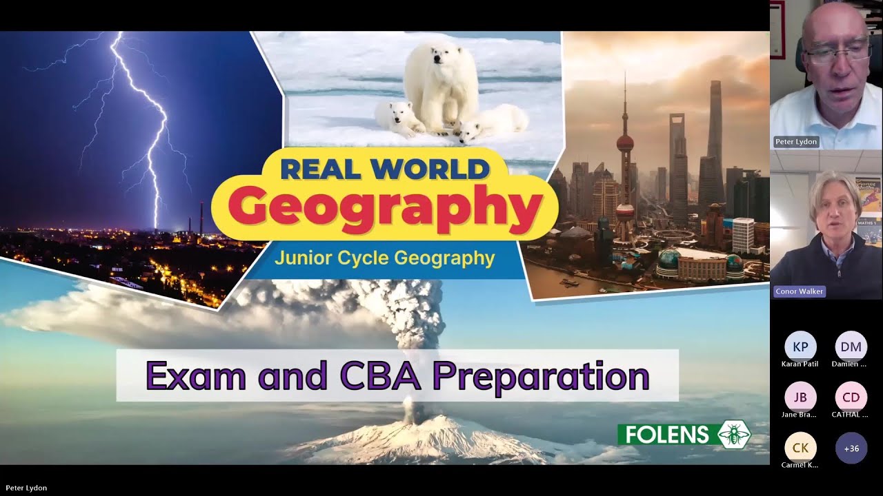 Webinar for Geography Teachers: Exam and CBA Preparation - YouTube