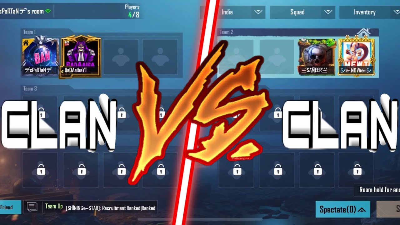 CLAN vs CLAN 😱 full grind 😡 - YouTube