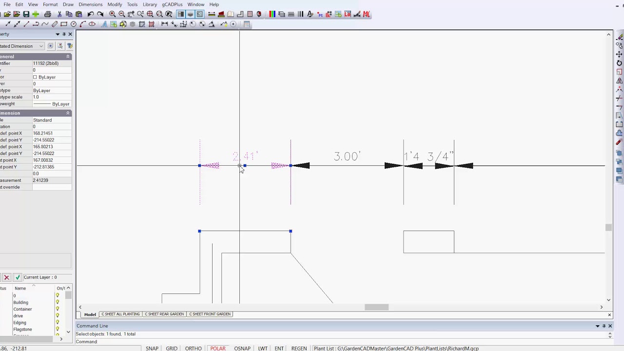 Change a dimension to read in Imperial units - feet and inches - YouTube