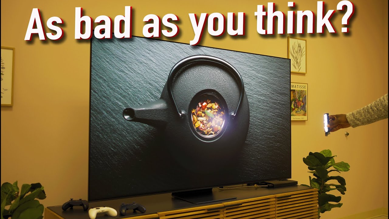 Testing the MATTE Screen OLED | Samsung S95D QD-OLED TV - YouTube