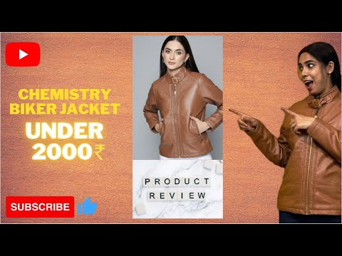 Women Biker Jacket Under 2000 || Chemistry || Myntra - YouTube