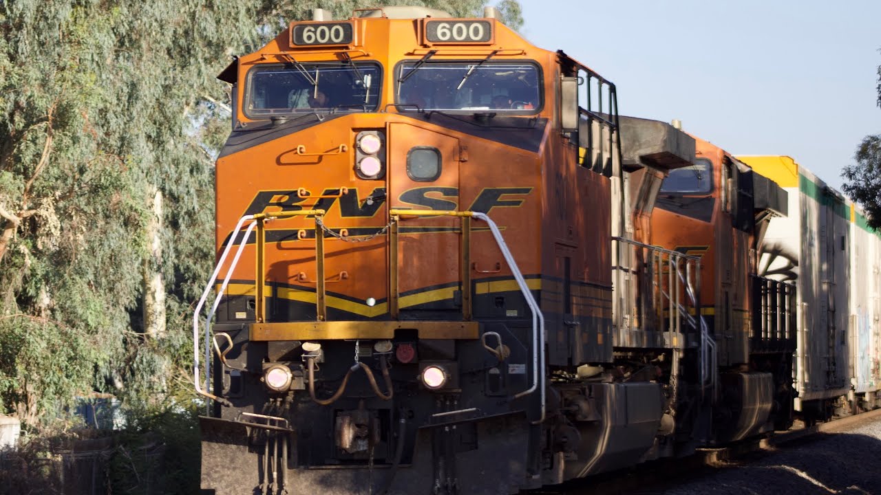 *Rare* BNSF Frankenbonnet and BNSF 600 Leading! The BNSF H-MODBAR9-14A ...