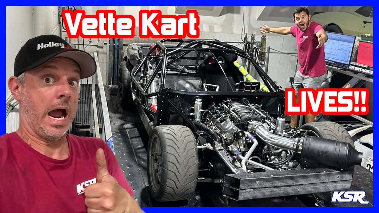 Vette Kart Hits the DYNO with its FRESH Engine!! Plus MAX Fuel Rail Mod ...