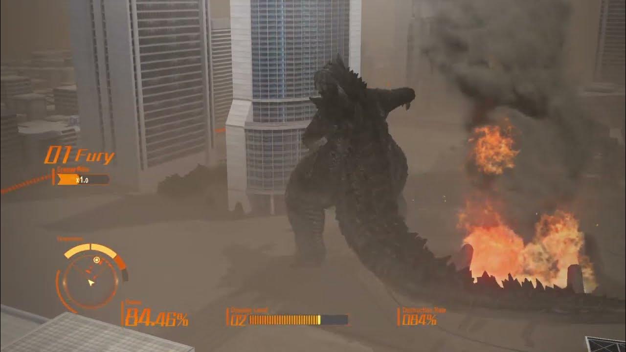 GODZILLA PS4: Godzilla 2014 vs King Ghidorah Gameplay - YouTube