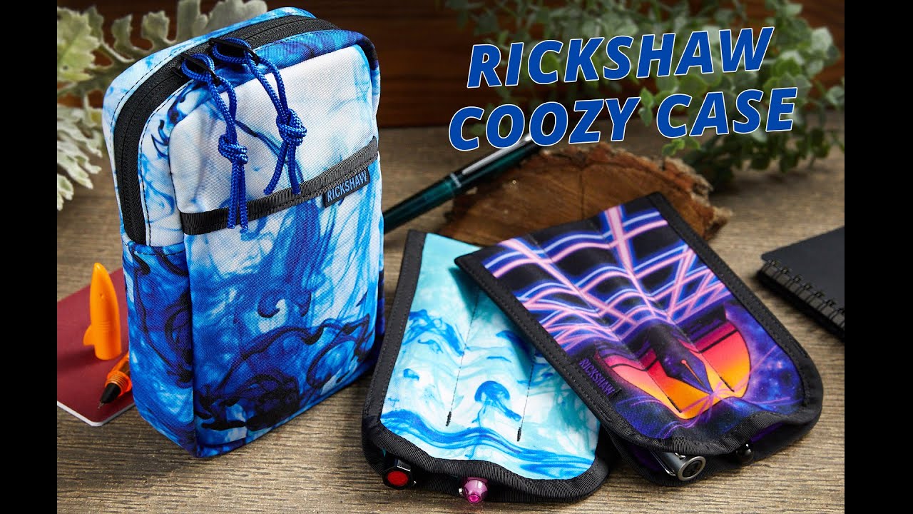 Rickshaw Coozy Pen Case and Drew’s Sweet Synthscape! - YouTube