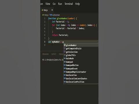 Calculate Factorial multiple times using a function - YouTube