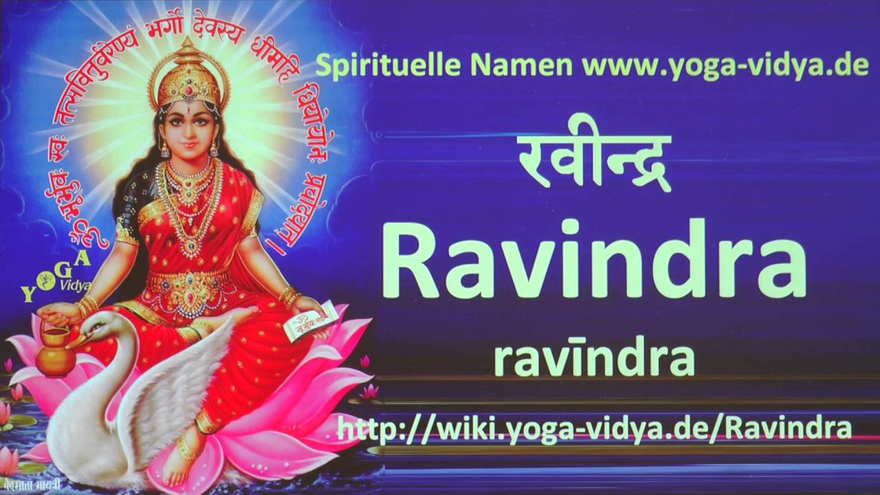 Spiritueller Name Ravindra - Bedeutung und Übersetzung aus dem Sanskrit ...