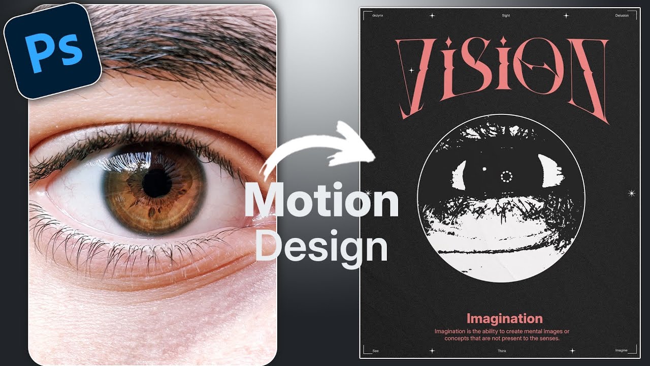 Create a motion design in Photoshop | Photoshop tutorial - YouTube