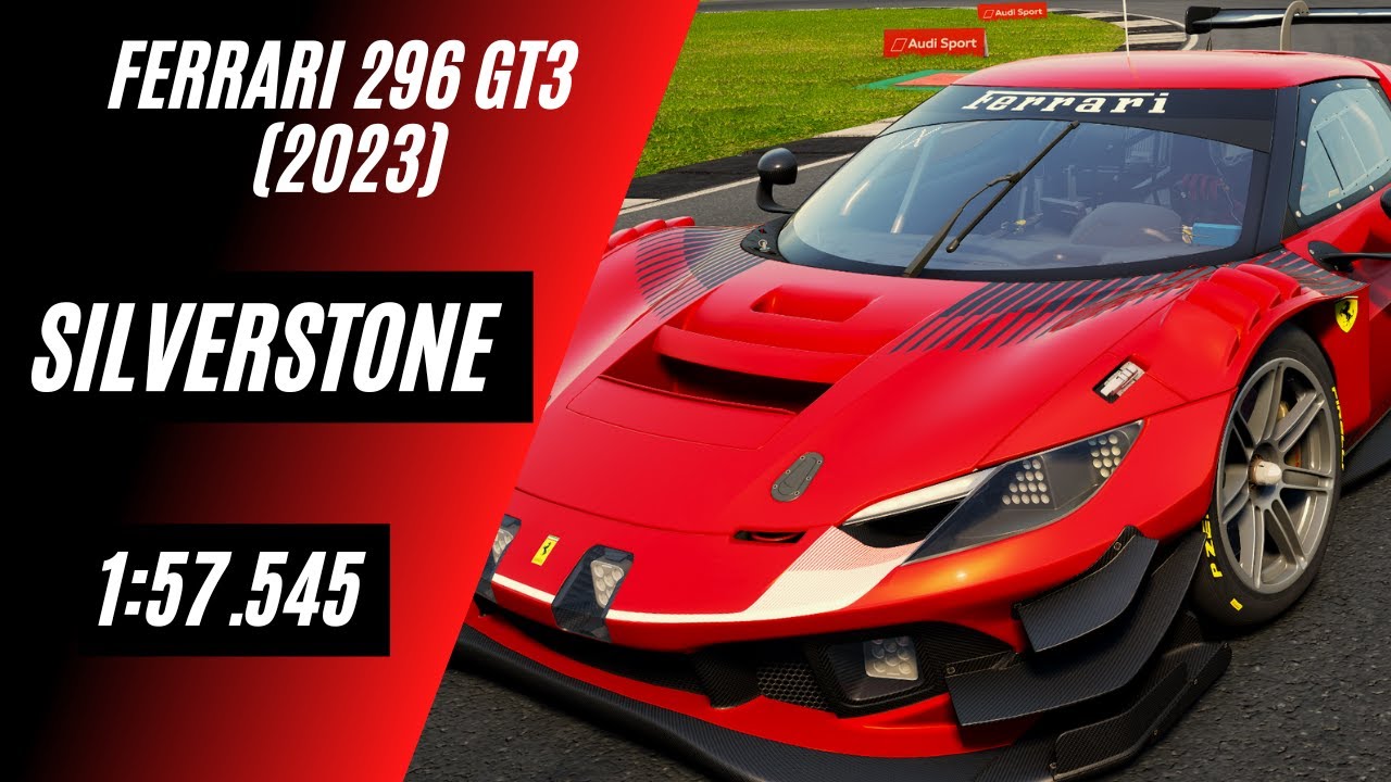 ACC | PC | Silverstone | 1:57.545 | Ferrari 296 GT3 | 1.9.5 - YouTube