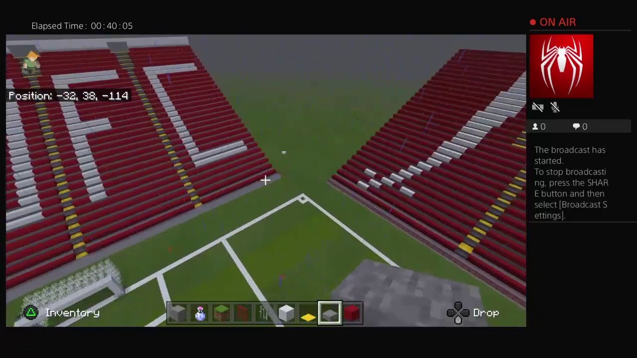 Minecraft Building Bramall Lane. - YouTube