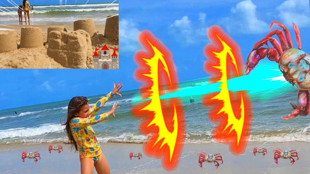 Brincando Na Praia Youtube