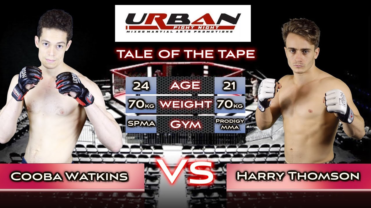 Urban Fight Night #3: Fight #8 Harry Thomson vs Cooba Watkins - YouTube