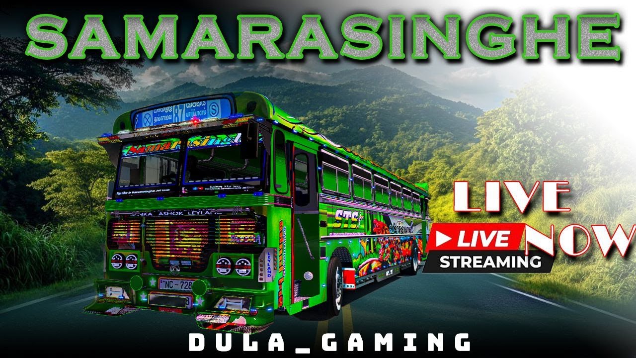 SAMARASINGHE JET LINER \\ Dula Gaming Stream \\ ETS2 LIVE NOW - YouTube