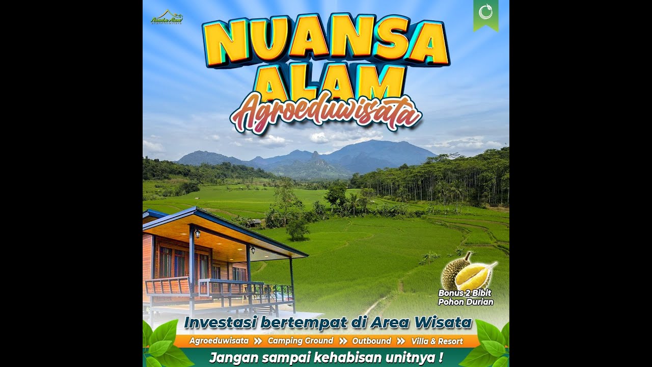 NUANSA ALAM AGROEDUWISATA - YouTube