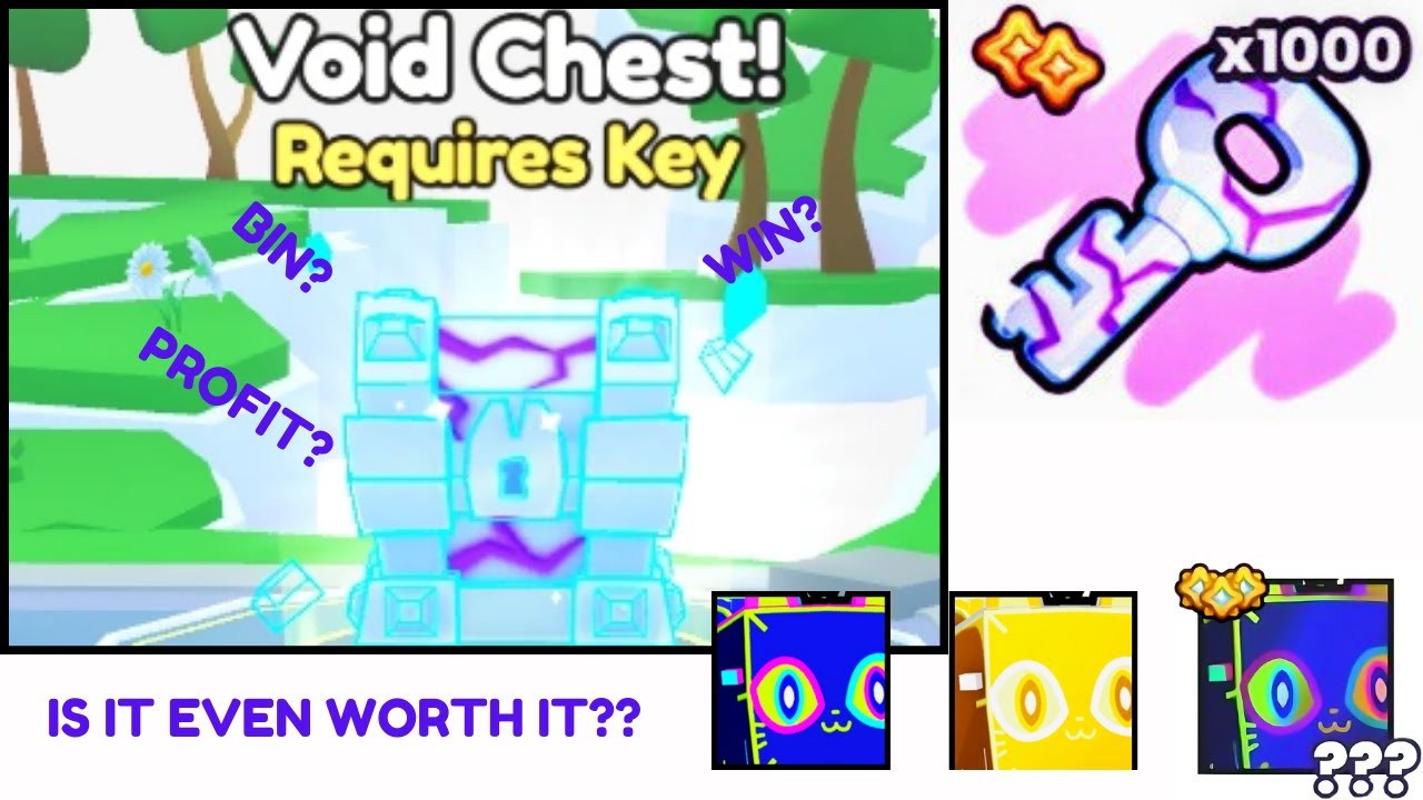Pet simulator 99 I opened void keys worth 30m. IS IT EVEN WORTH IT ...