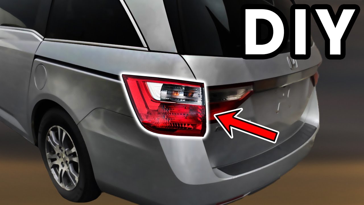DIY 2011-2017 Honda Odyssey Tail Light Replacement | How To Replace ...