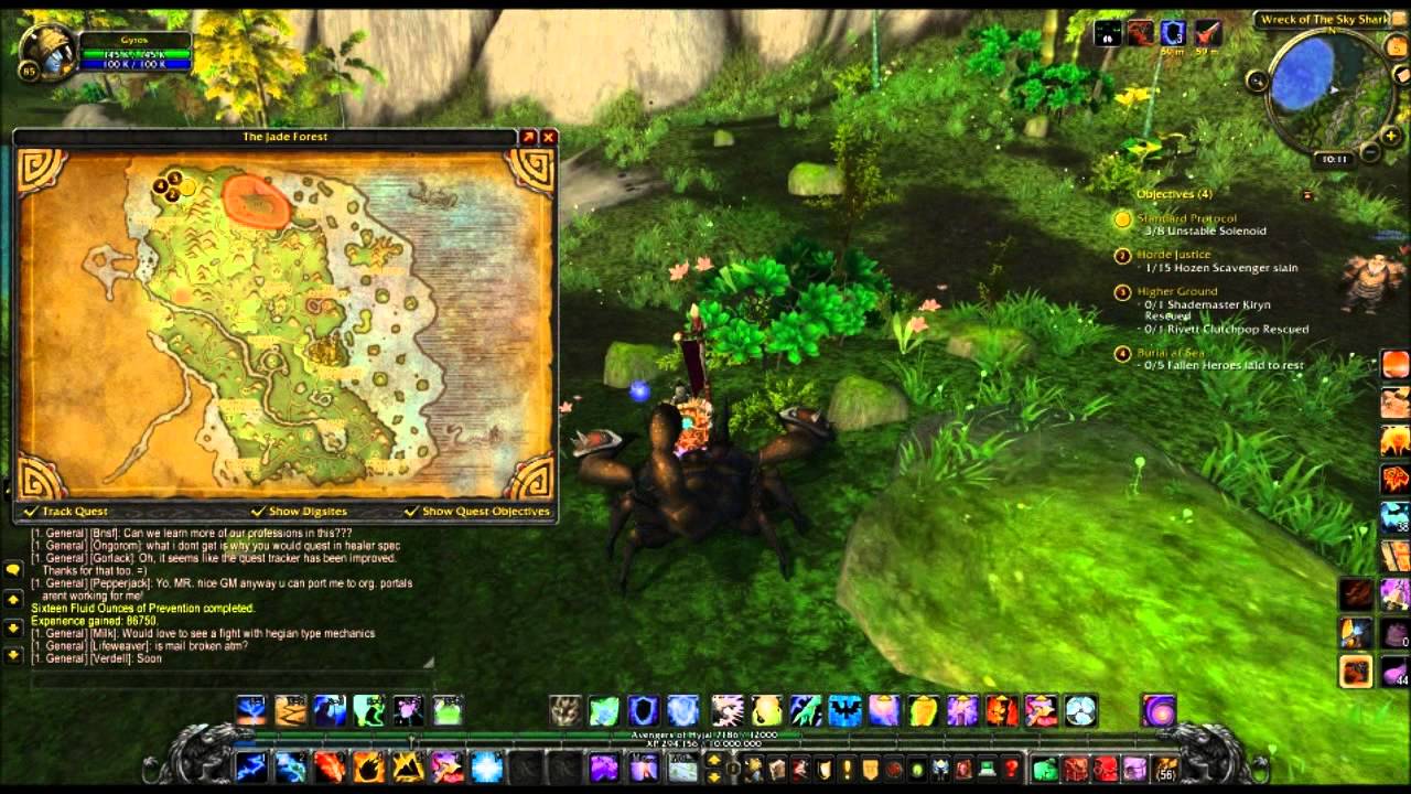 Jade Forest Playthrough Part 1 Mists of Pandaria Beta World of Warcraft ...