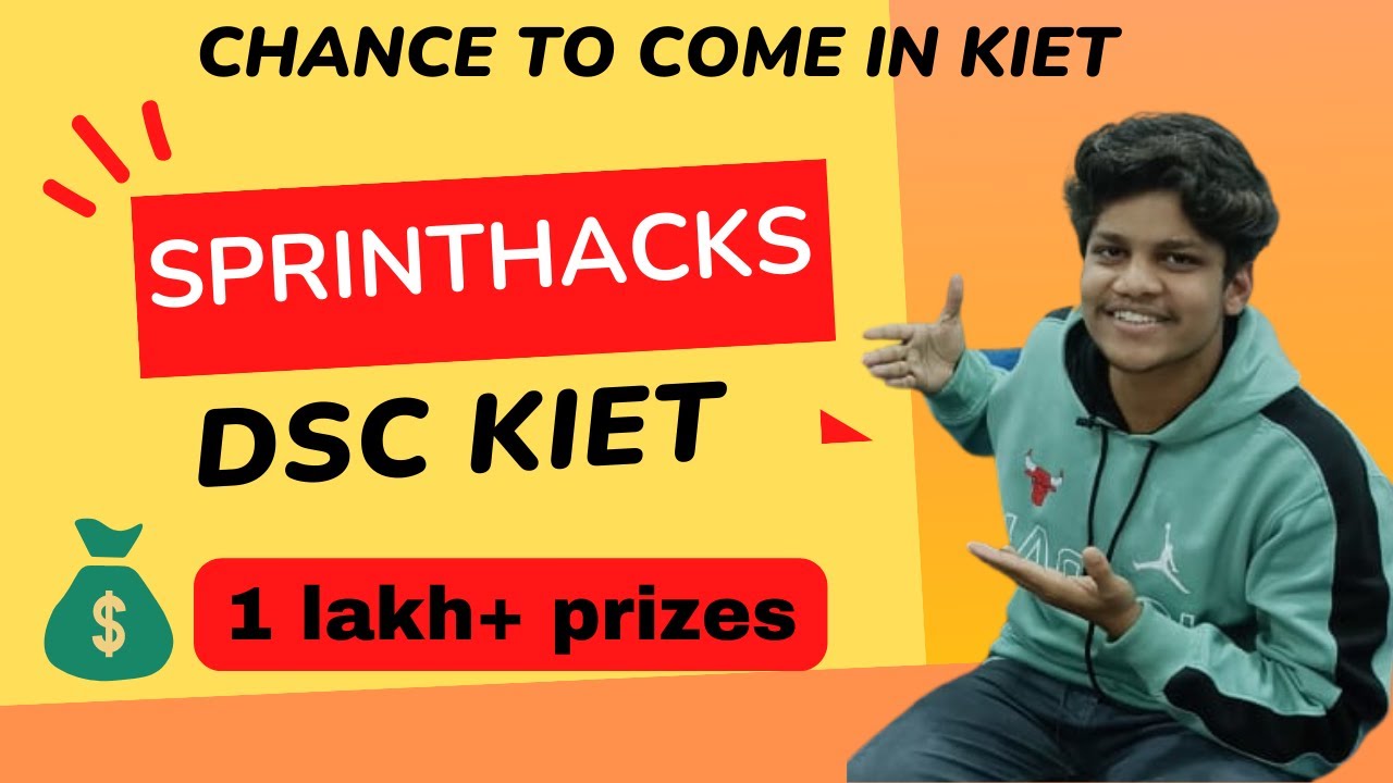 Chance to come in KIET || SprintHacks || DSC KIET || KIET Ghaziabad ...