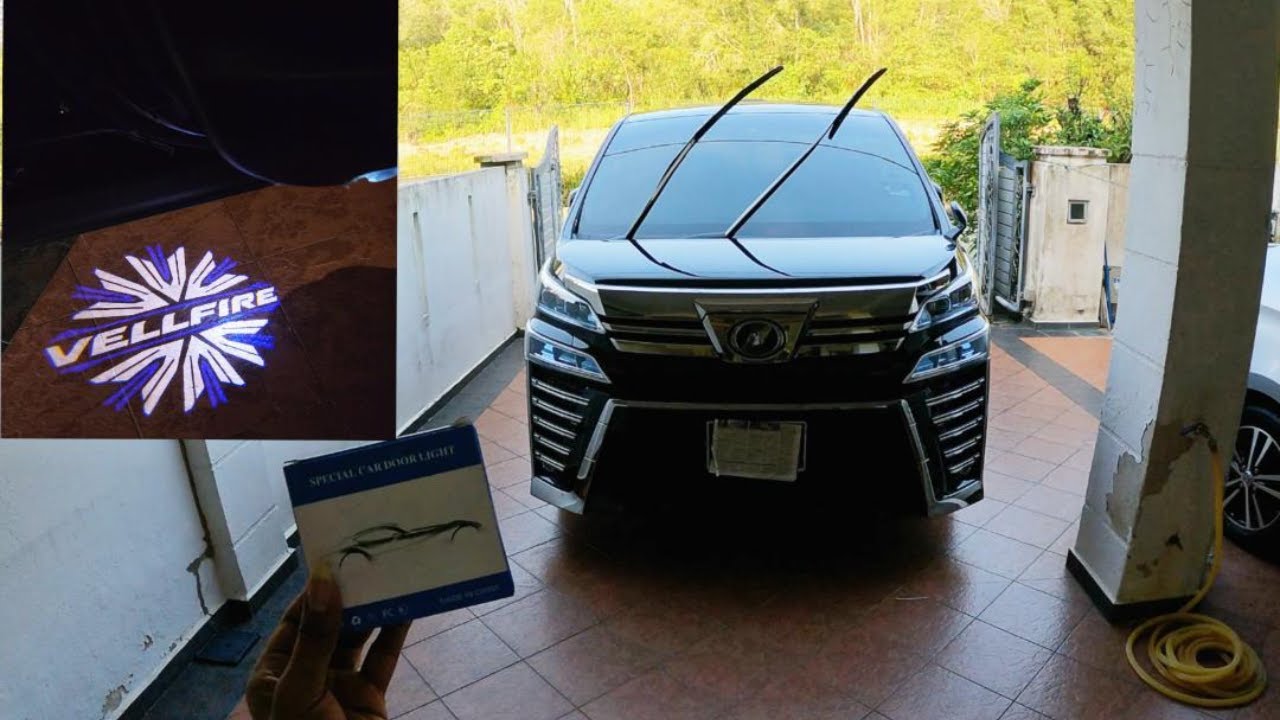 Toyota Vellfire AGH30 Door Welcome Light Installation - YouTube