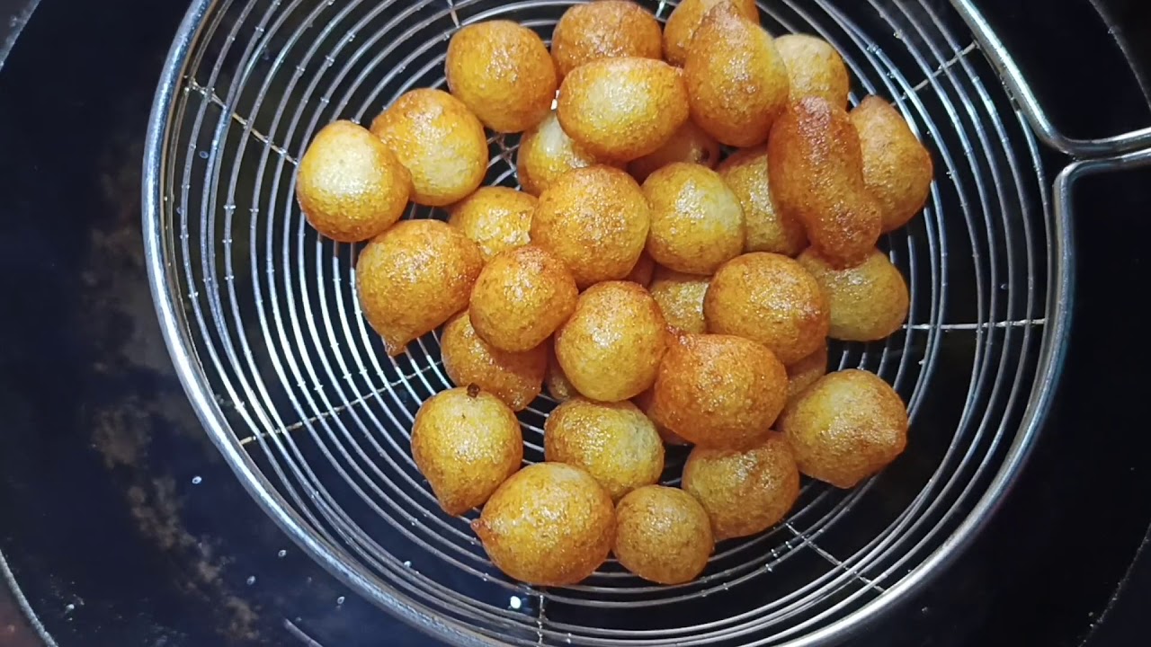 Making small Punukulu Using Dosa Batter - SVNA CREATORS - YouTube