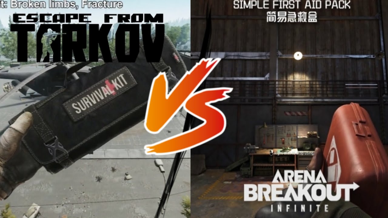 scape Fron Tarkov VS Arena Breakout INFINITE (curaciones) - YouTube