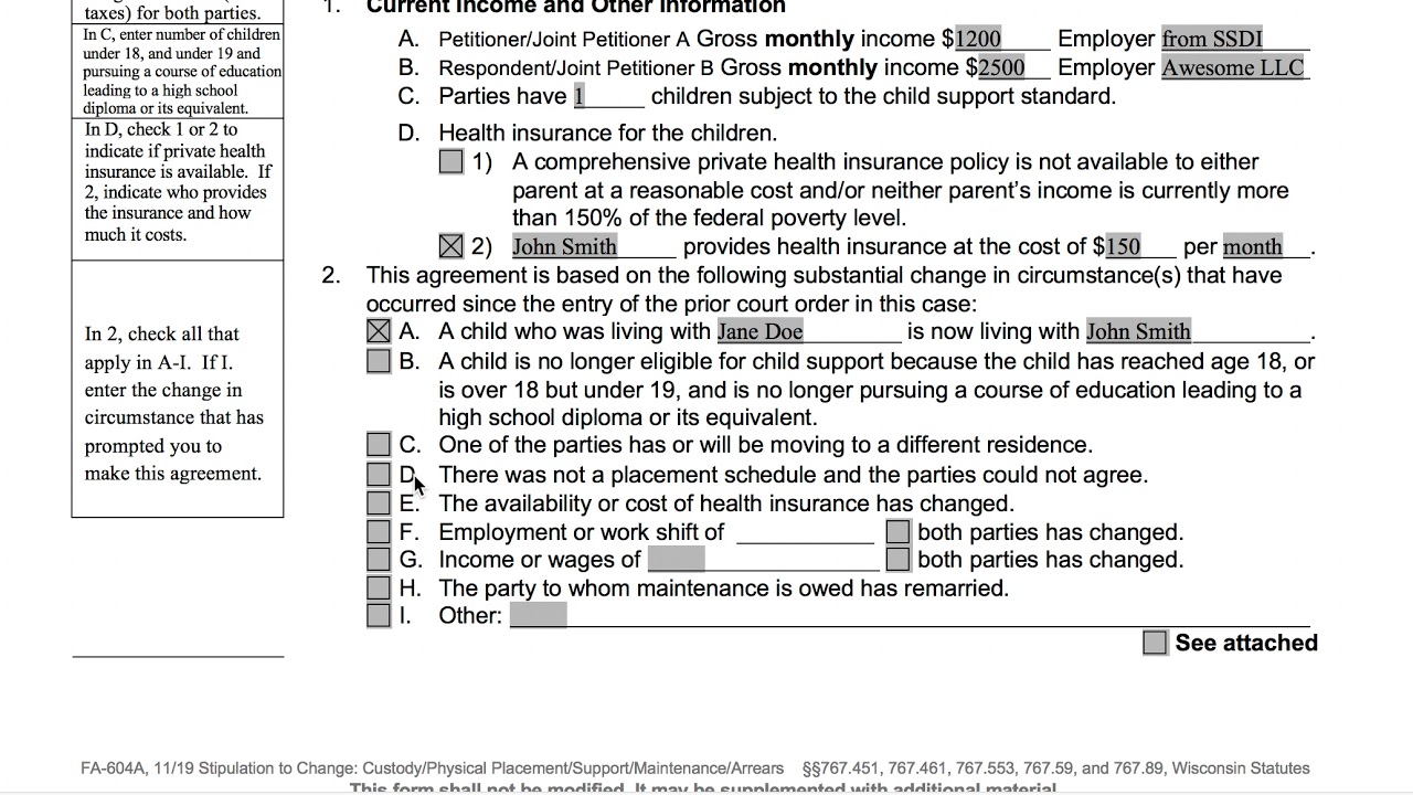Completing the Stipulation Findings & Basis Section - YouTube
