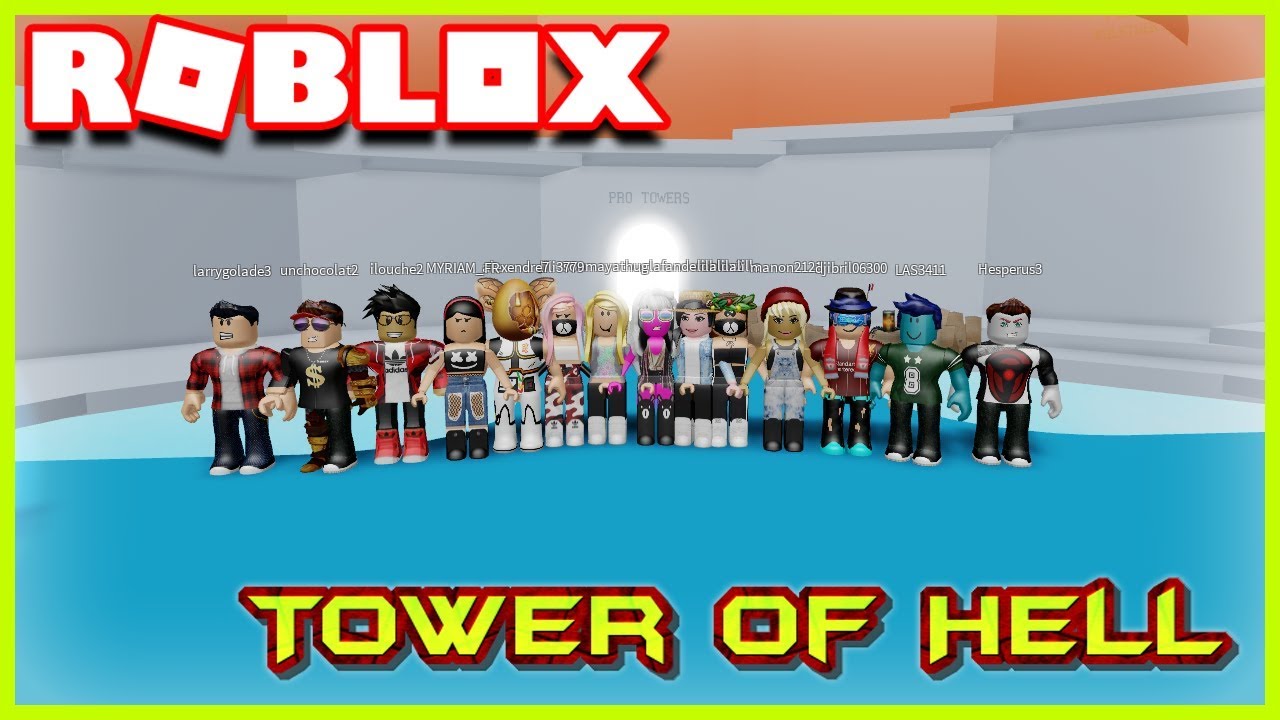 TOWER OF HELL AVEC LES ABONNES ! | Roblox Tower Of Hell - YouTube