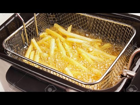 ASMR - Deep Frying French Fries - Sound - YouTube