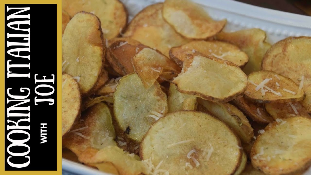 Homemade Potato Chips | Cooking Italian with Joe - YouTube