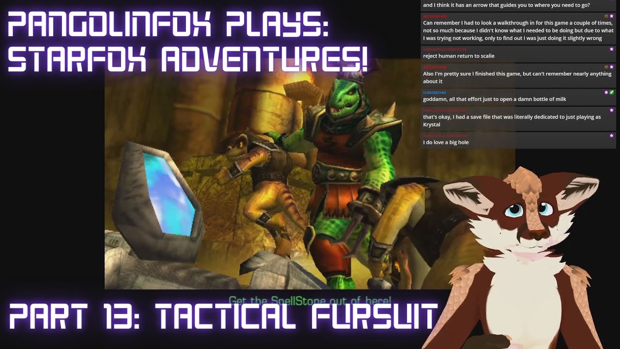Tactical Fursuit - PangolinFox Plays: Star Fox Adventures [Part 13 ...