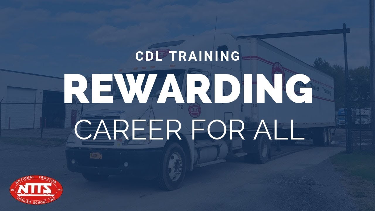 CDL Training - A Rewarding Career for All - YouTube