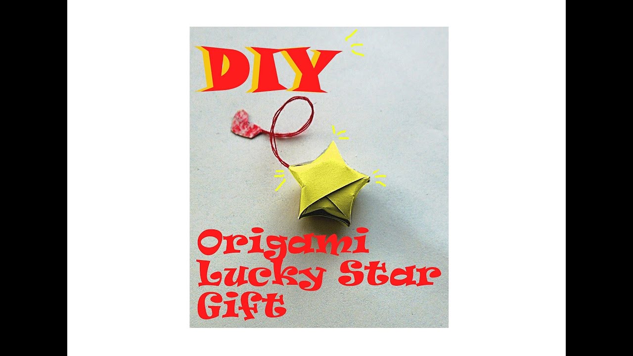 DIY Origami Lucky Star Gift Idea - YouTube