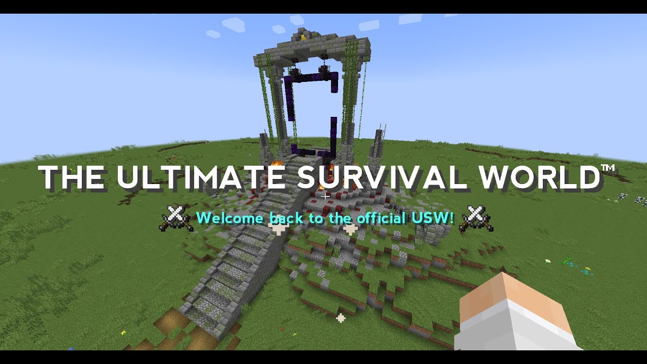 Minecraft ULTIMATE survival world - Lets Play EP1 - A New Beginning ...
