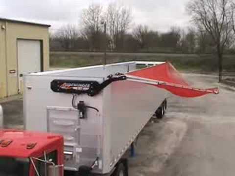 Donovan Enterprises - Sidewinder 350 Tarping System - YouTube