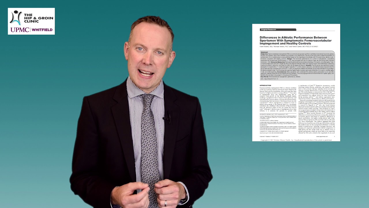 Patrick Carton Hip Surgeon Sports Hip Injury - YouTube