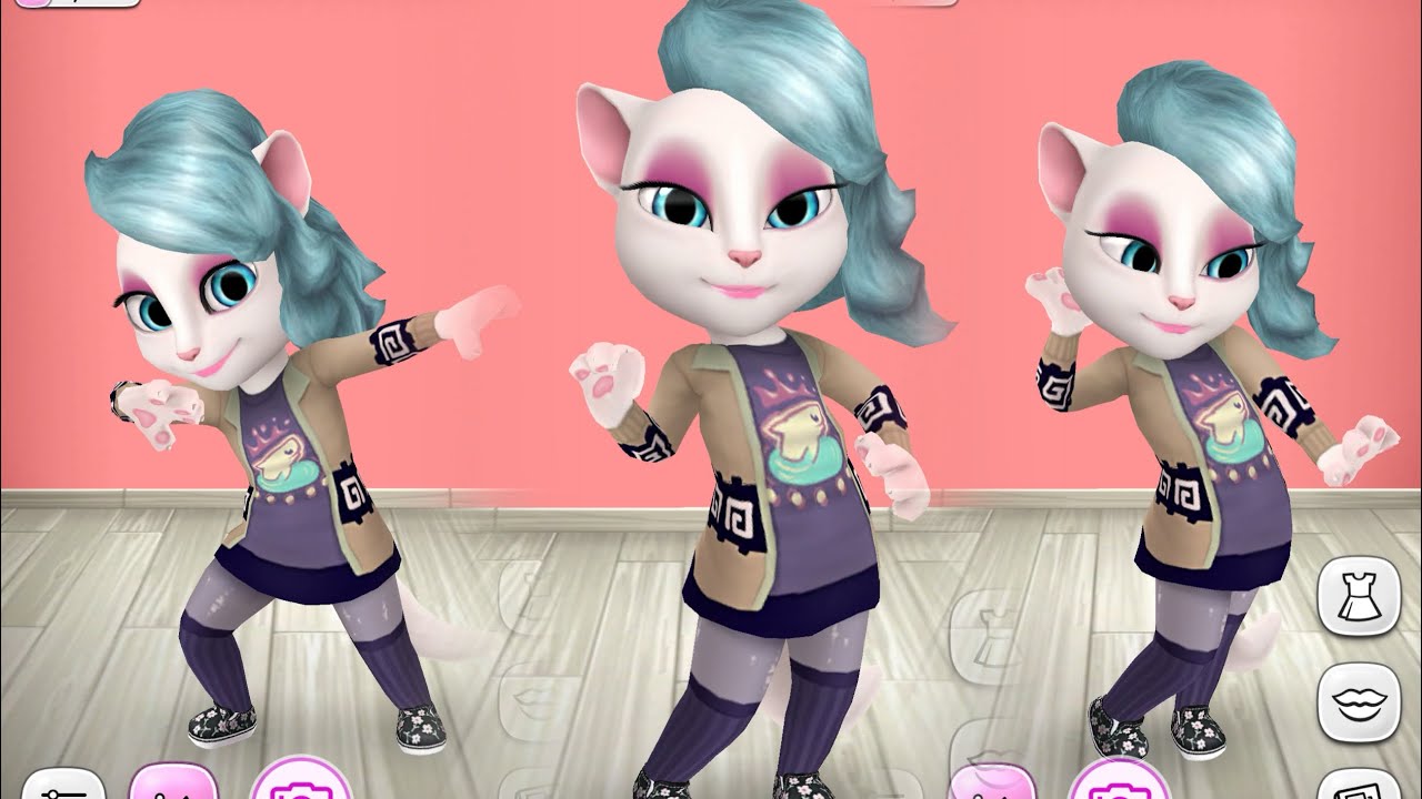 My Talking Angela daily routine day 42 - YouTube