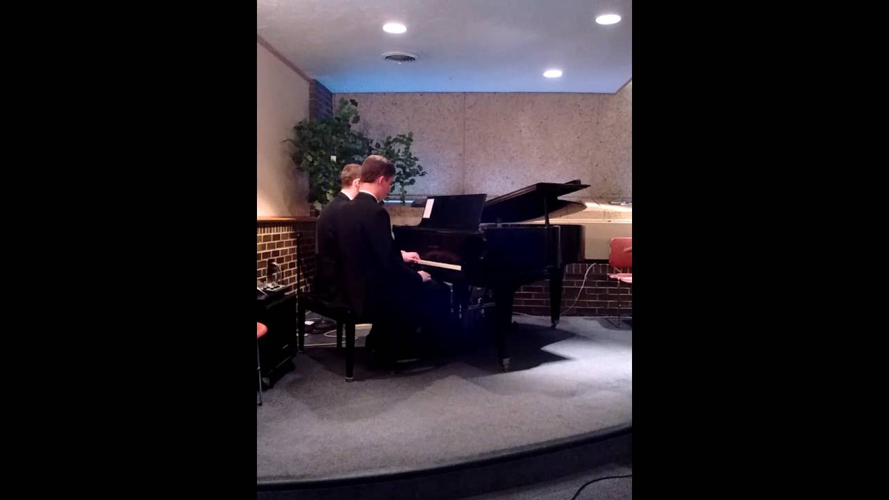 Timothy Noble Piano Duet- I'll Fly Away- CSO Competition in Cleveland ...