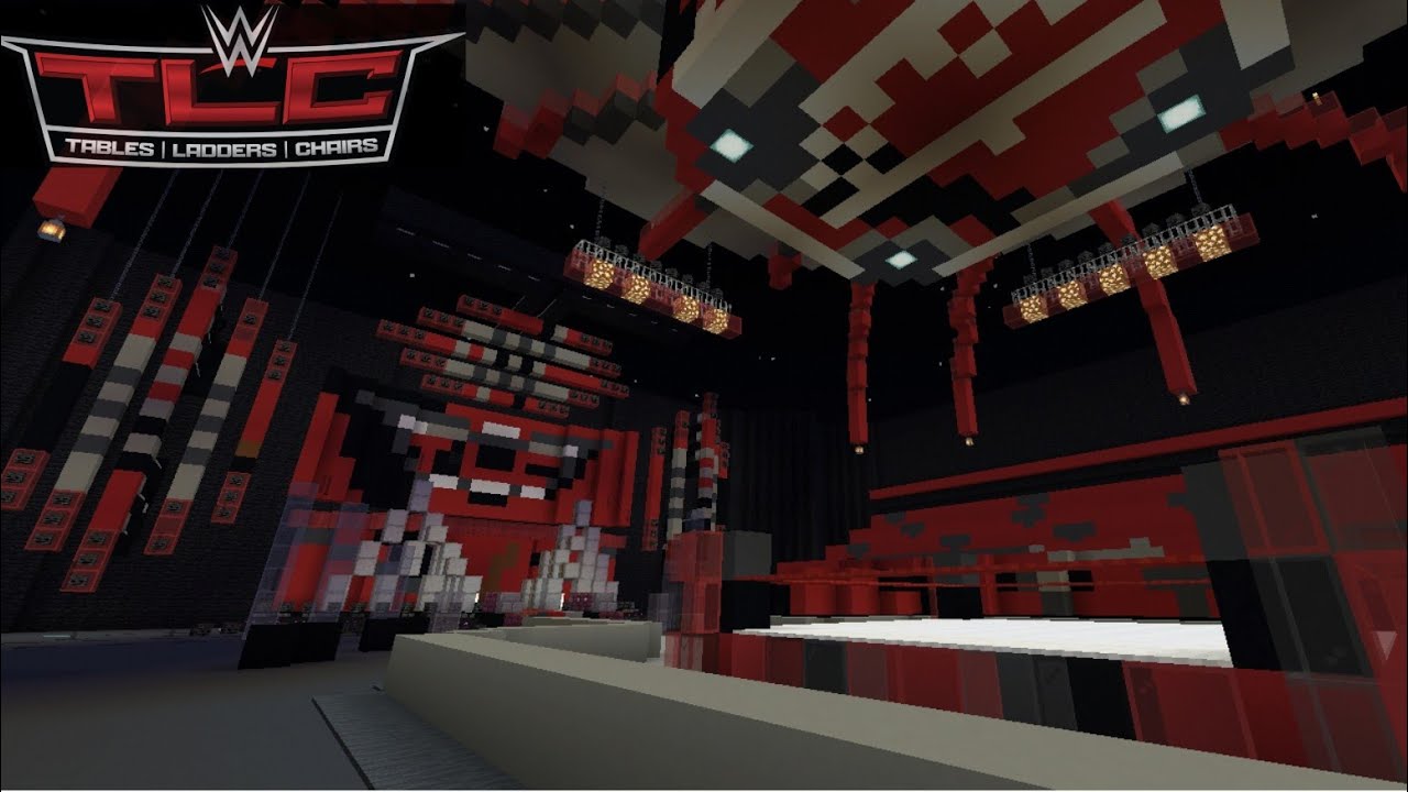 WWE TLC 2020 Minecraft pyro - YouTube