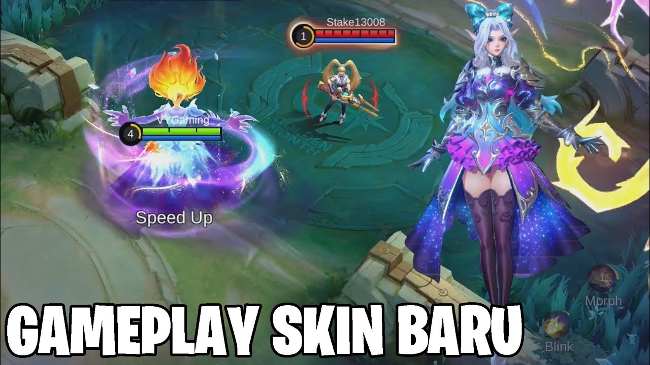 GAMEPLAY SKIN BARU - SELENA ZENITH, KOF GUSSION REVAMP, KOF DYRROTH ...