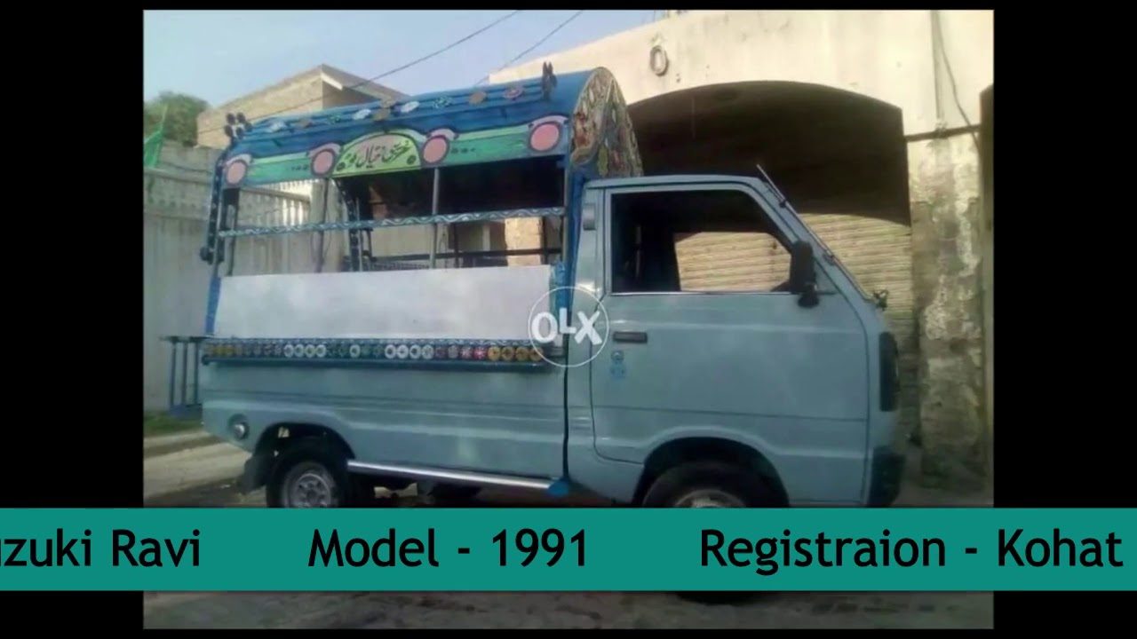 Suzuki Ravi Pick_up 1991 Model For Sale - YouTube