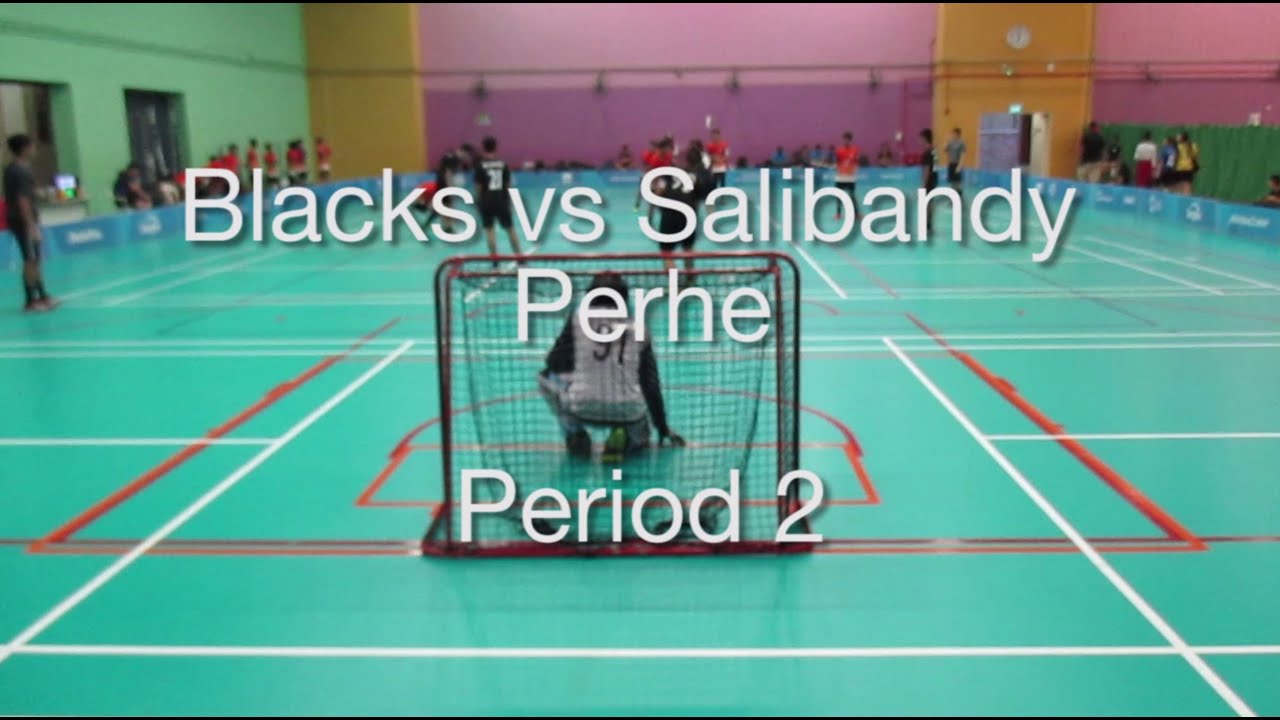 Blacks Innebandy vs Salibandy Perhe Wolves Floorball Division 2 Period ...
