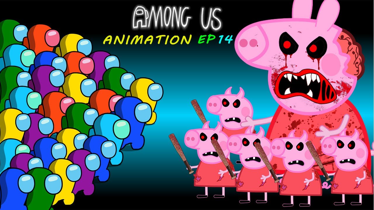 어몽어스 VS Peppa Pig Monster | FUNNY AMONG US ANIMATION By Dalas Storm ...