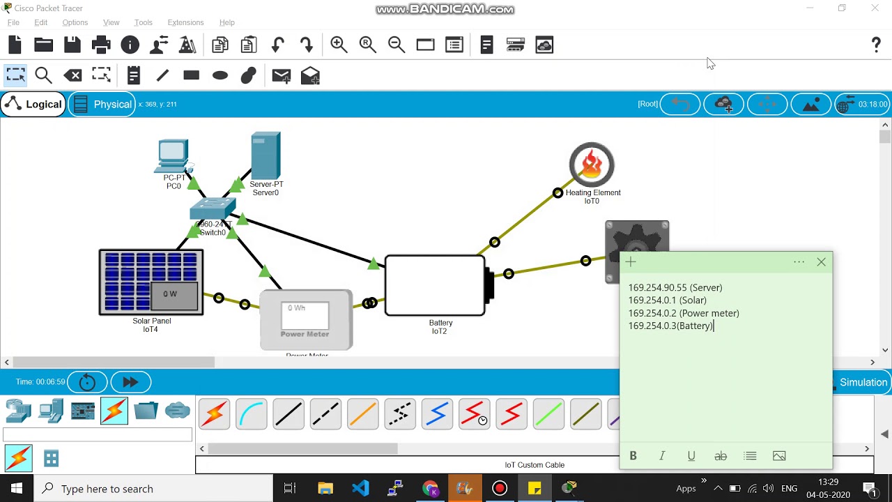 IOT Devices Connection Packet Tracer part3/4 - YouTube