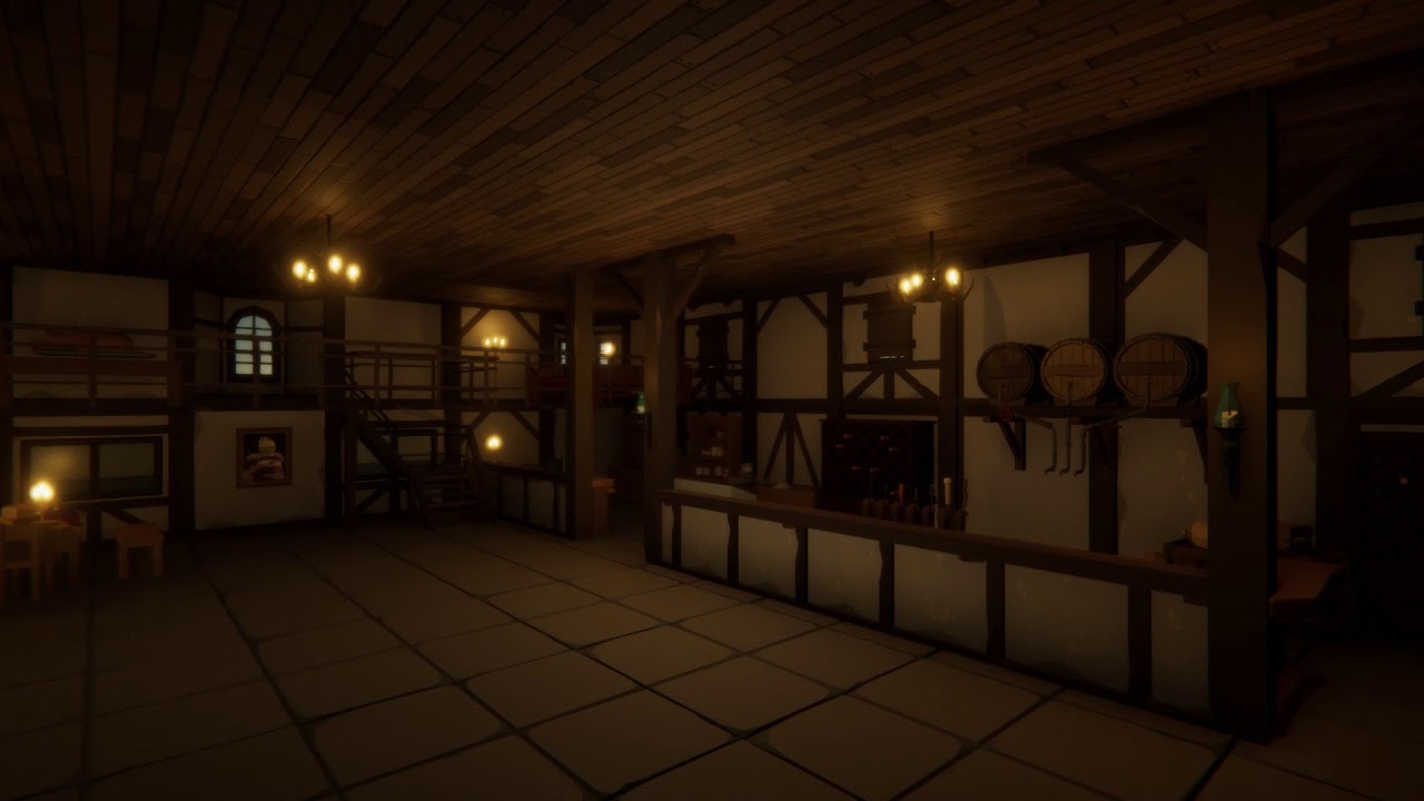 Tavern FlyOver (Alpha) / Unity 3D Level Design - YouTube