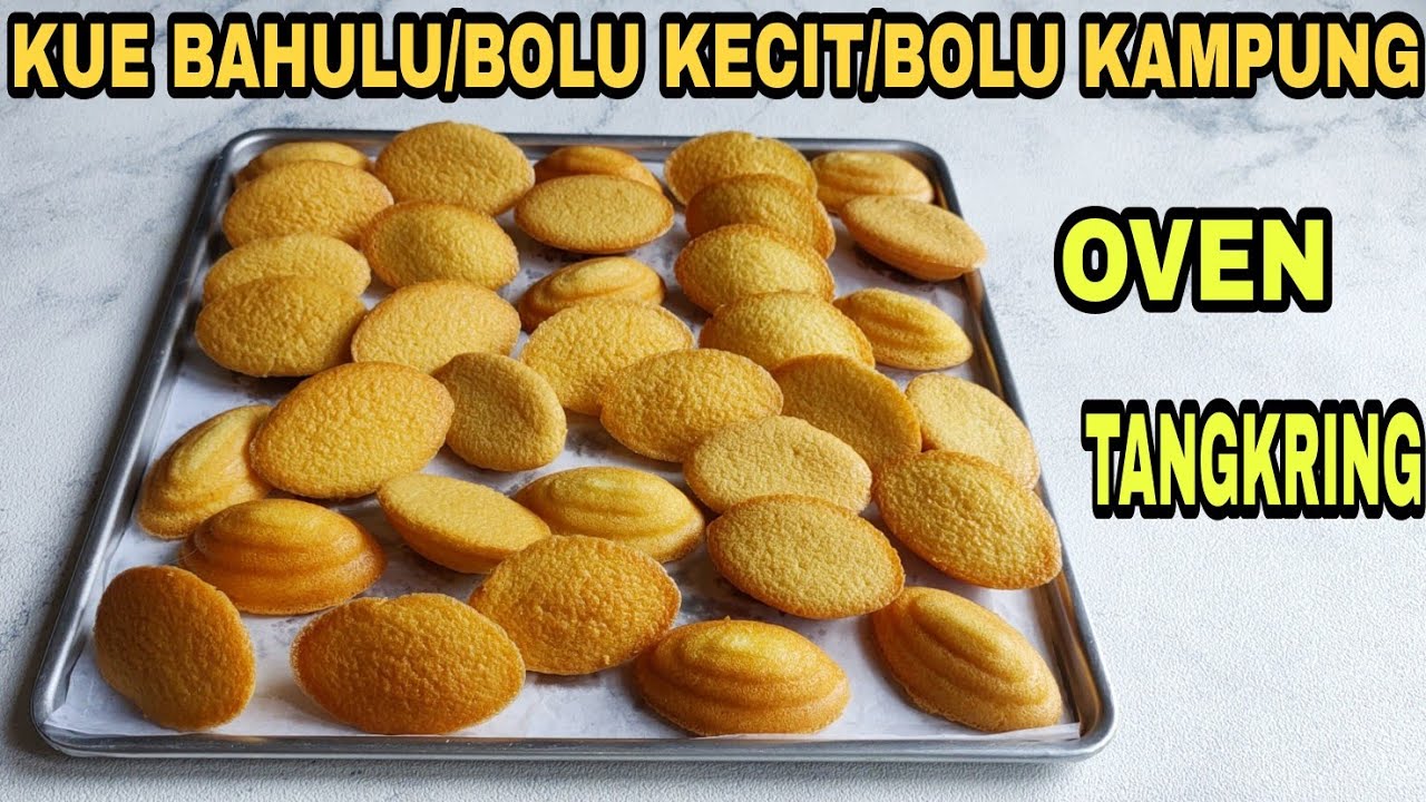 KUE BAHULU/BOLU KAMPUNG KHAS BANGKA~MENGGUNAKAN OVEN TANGKRING - YouTube